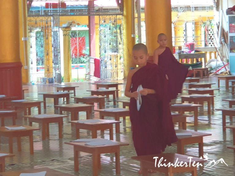 Myanmar : A peek into a daily life of a monk in Bago Monk School - Kya ...