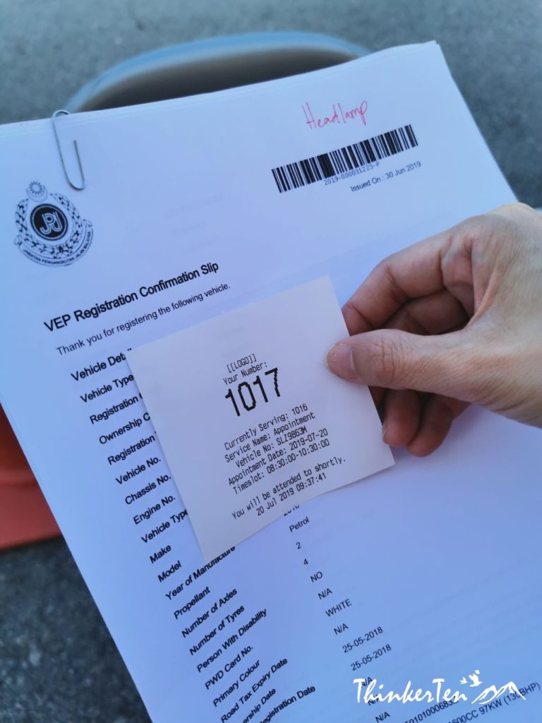 Have you collected your Malaysia VEP (Vehicle Entry Permit)?